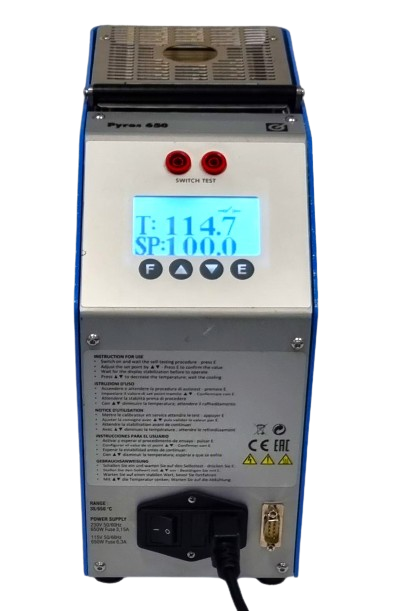 Pyros portable block temperature calibrator - GiussaniEn - Precision ...